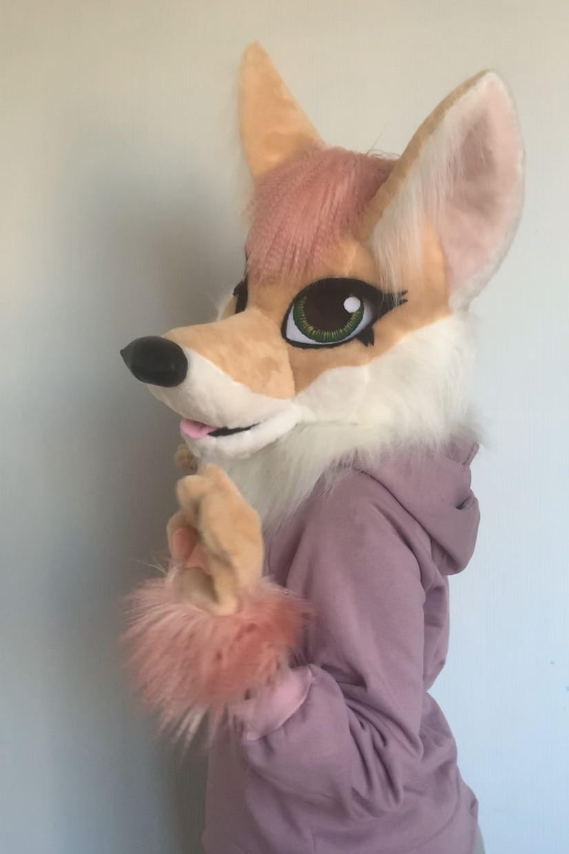 Fennec fox fursuit head for sale - Oneandonlycostumes – oneandonlycostumes