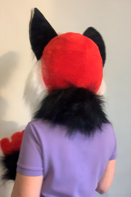Red airbrushed fox fursuit for sale - Oneandonlycostumes ...